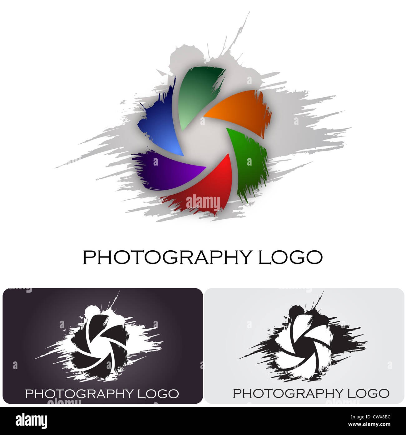 Photography Template Logo Design Stock Photo - Alamy