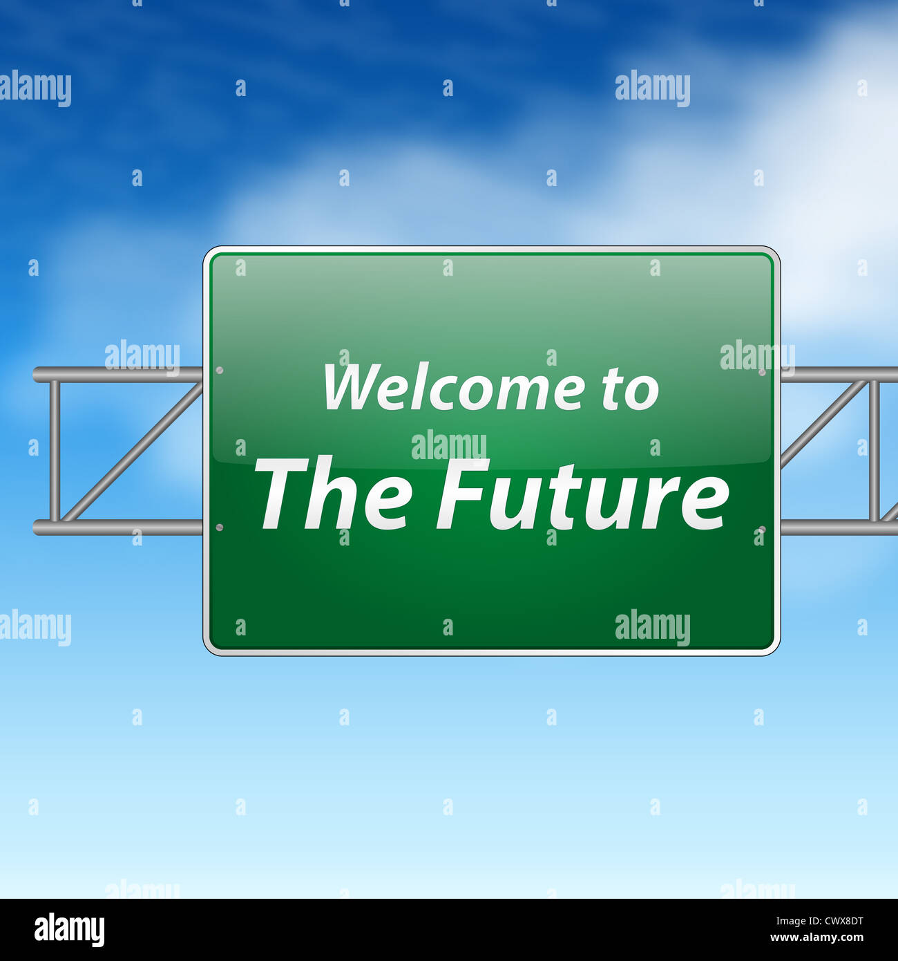Welcome to the future hi-res stock photography and images - Alamy