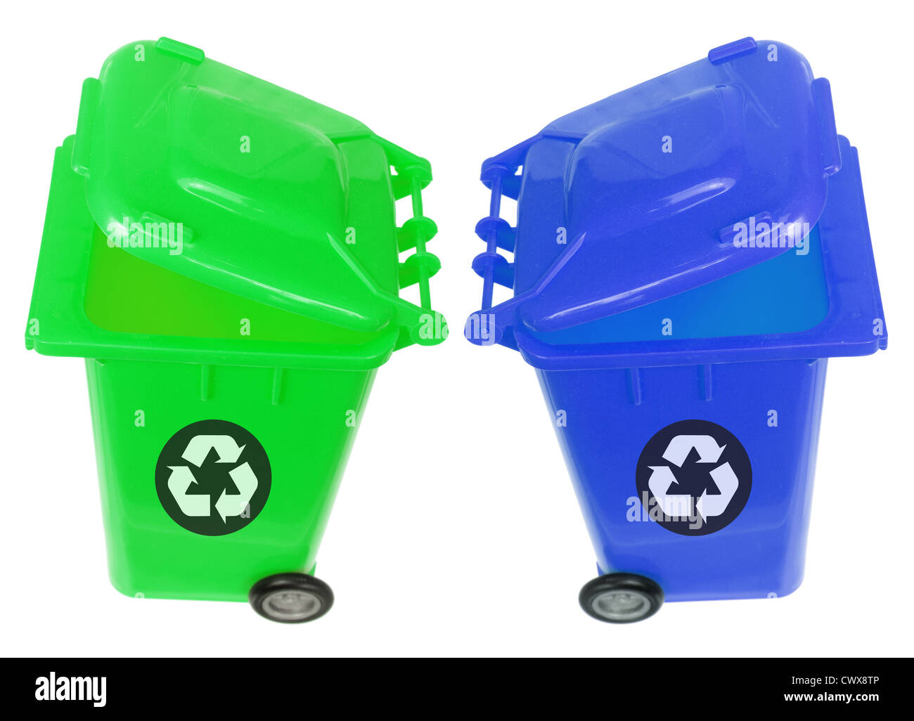 Miniature recycling bins hi-res stock photography and images - Alamy