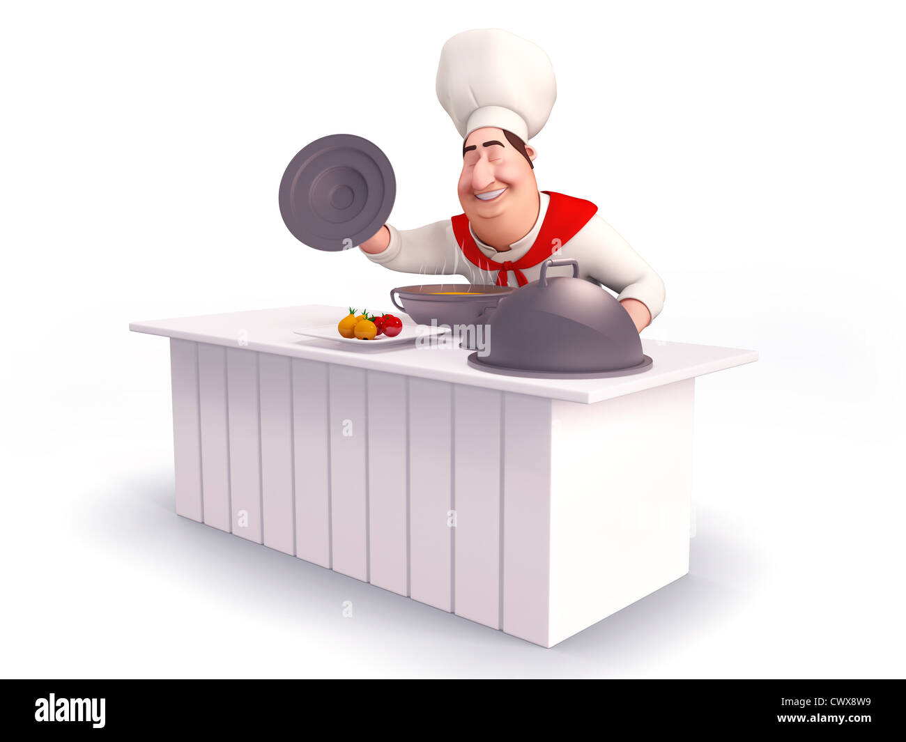 chef testing cooking dish Stock Photo - Alamy