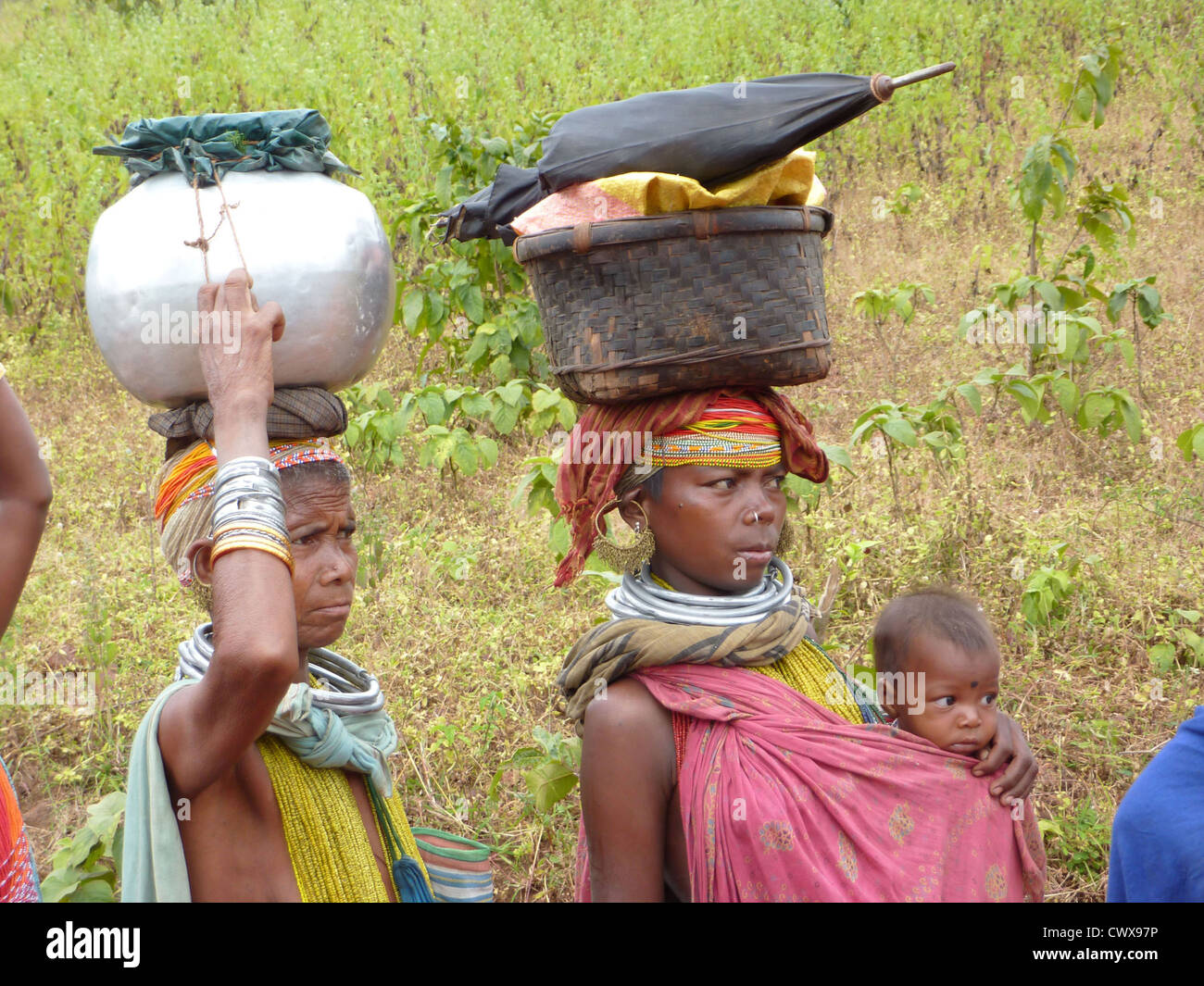 Bonda tribe orissa hi-res stock photography and images - Alamy