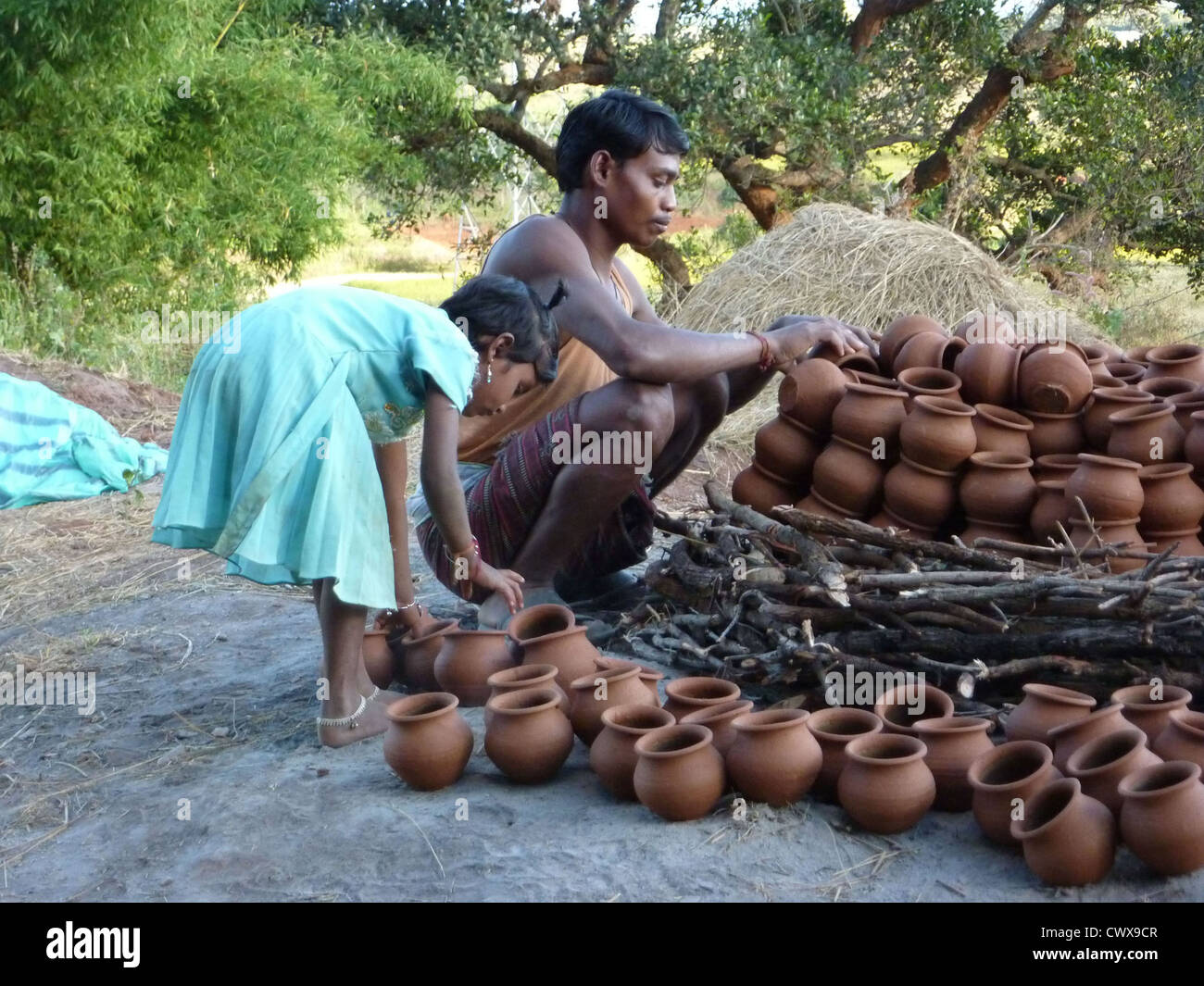 Clay pottery india hi-res stock photography and images - Alamy