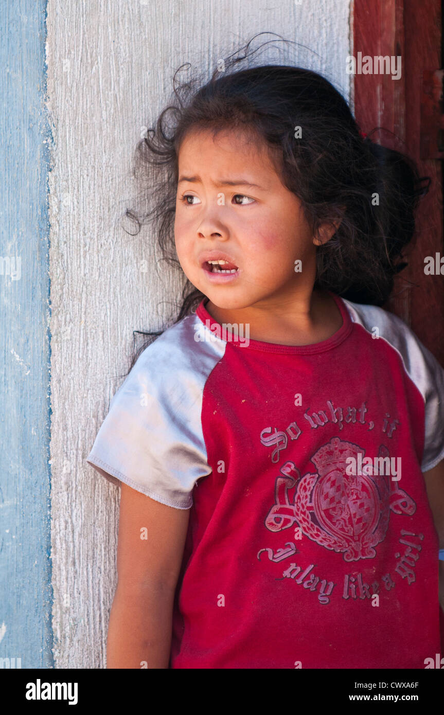 Mayan girl smiling hi-res stock photography and images - Alamy