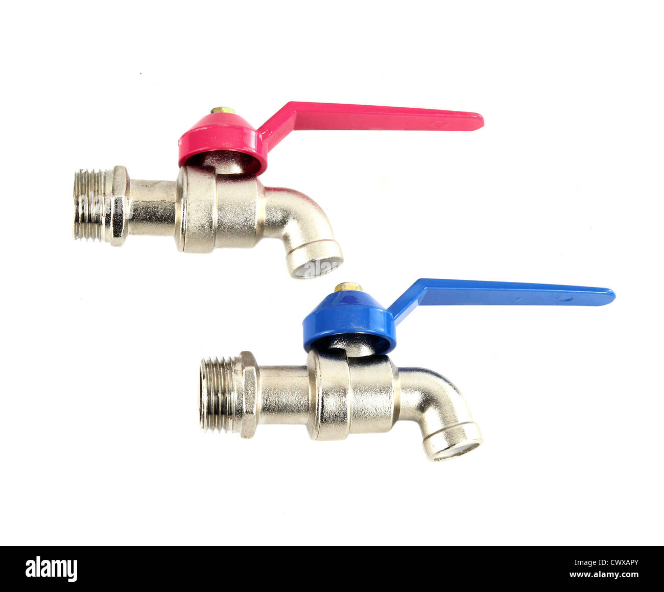 Two valve Cut Out Stock Images & Pictures - Alamy