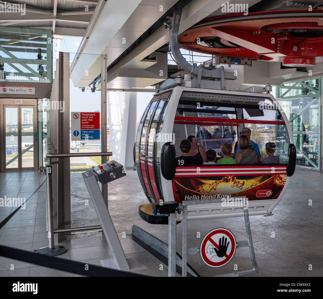 Emirates greenwich peninsula hi-res stock photography and images - Alamy