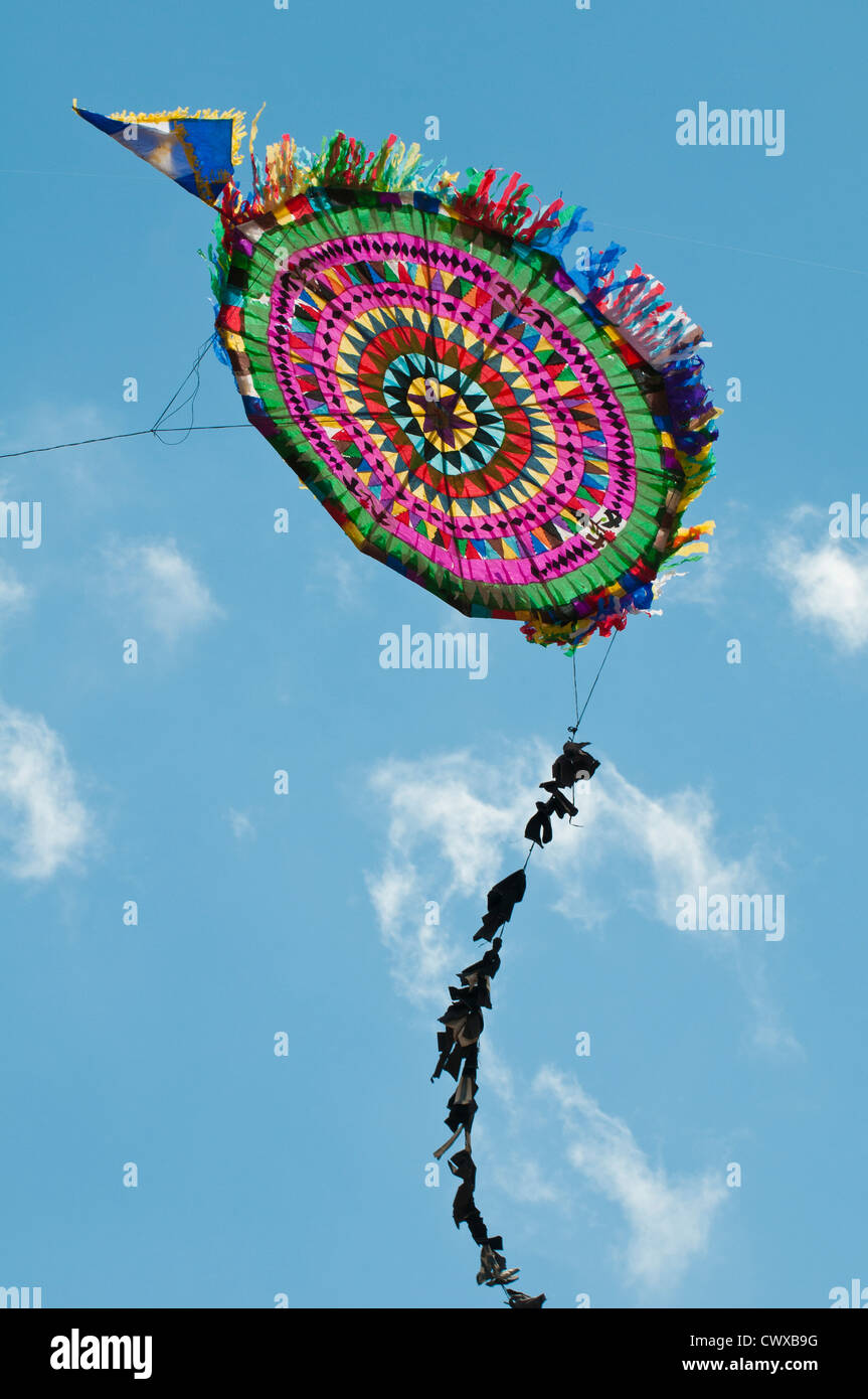 Flying kite or barriletes, Day Of The Dead, Dia de los Muertos ...