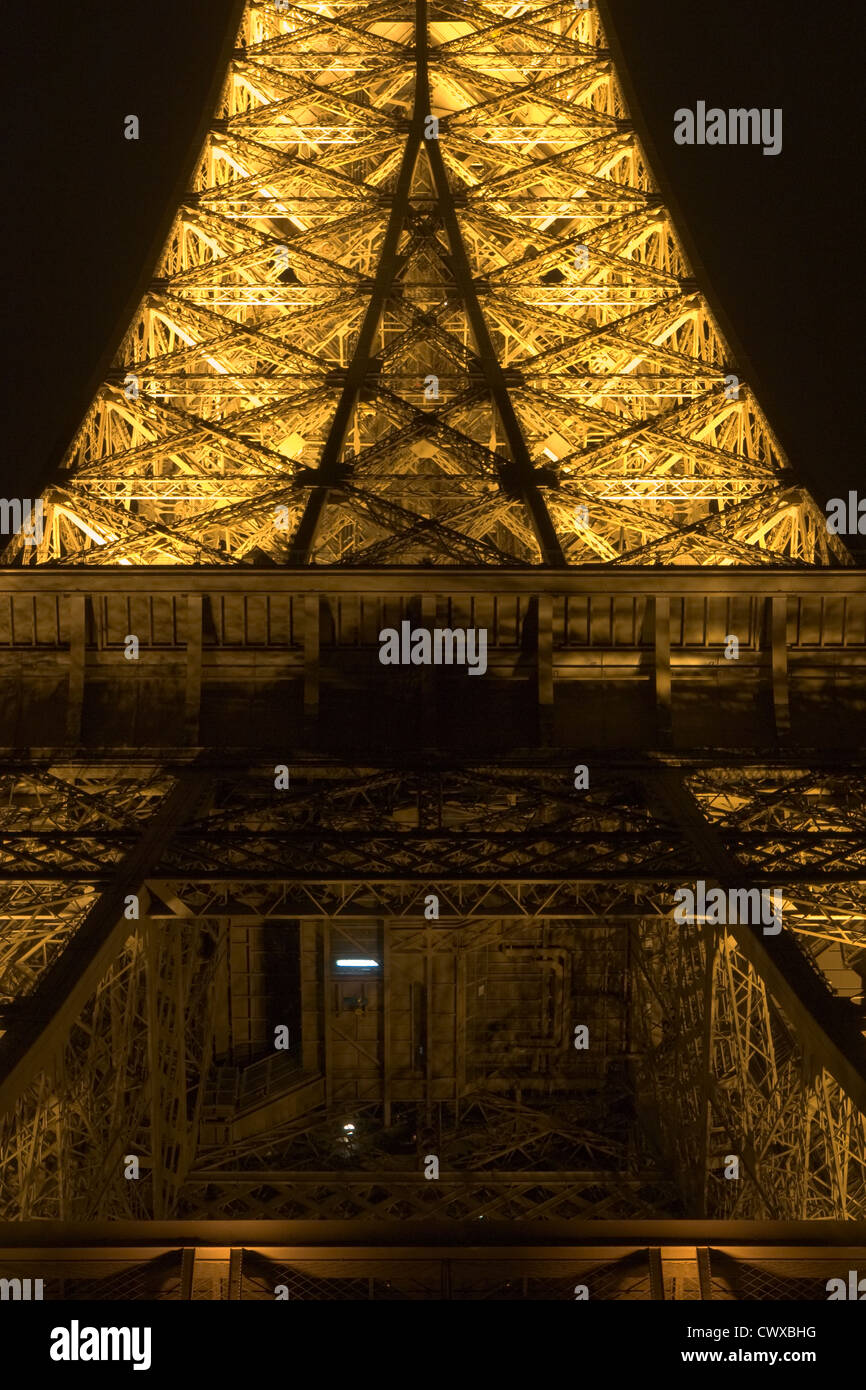 Eiffel tower, detail Stock Photo - Alamy