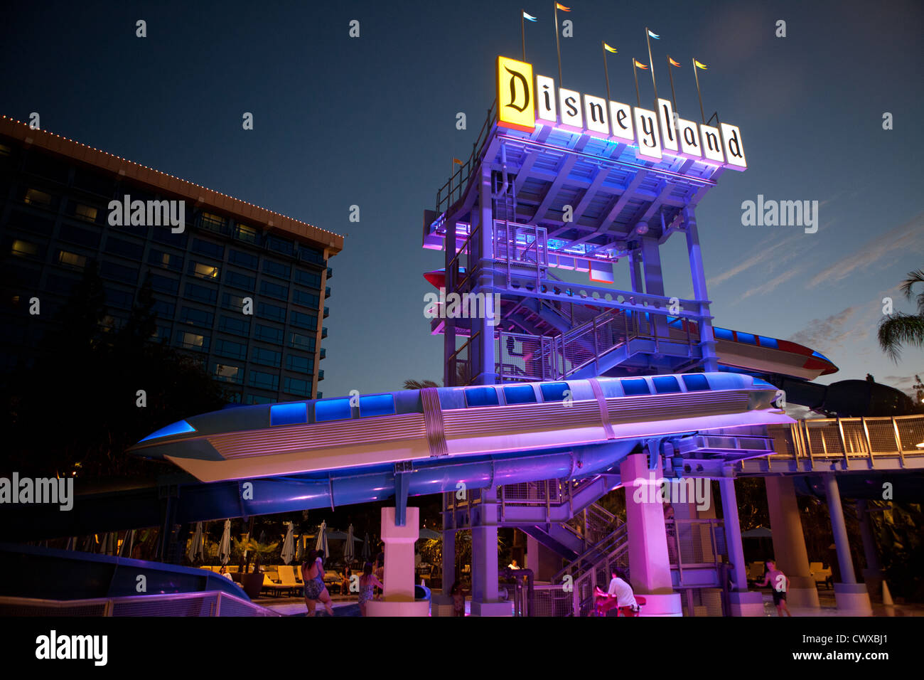 Disneyland resort hi-res stock photography and images - Alamy