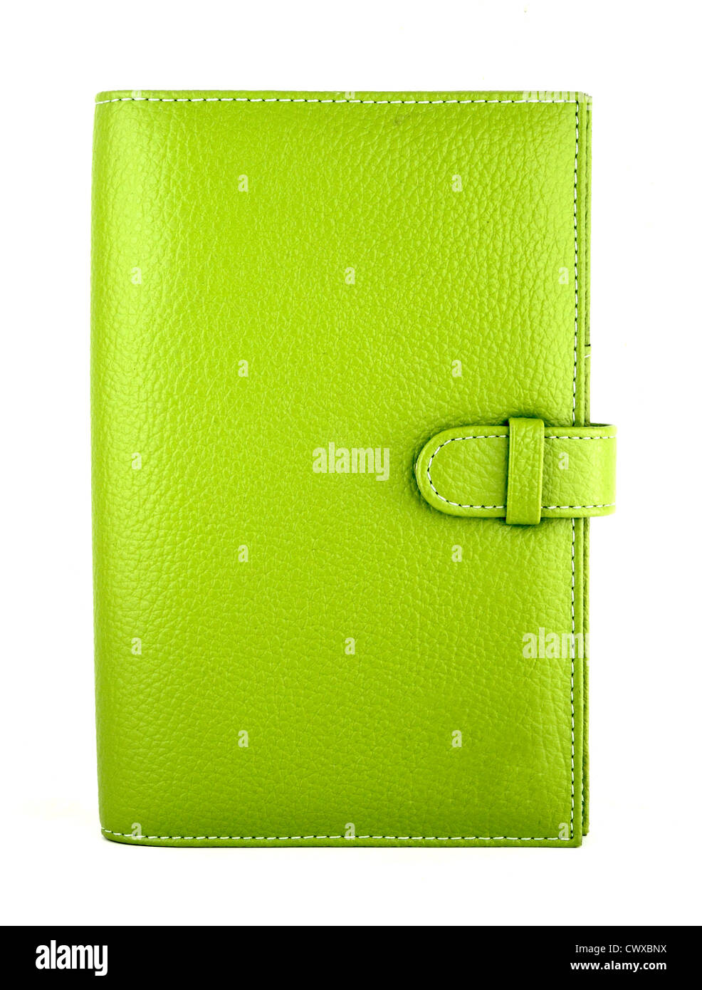 green purse on a white background Stock Photo - Alamy