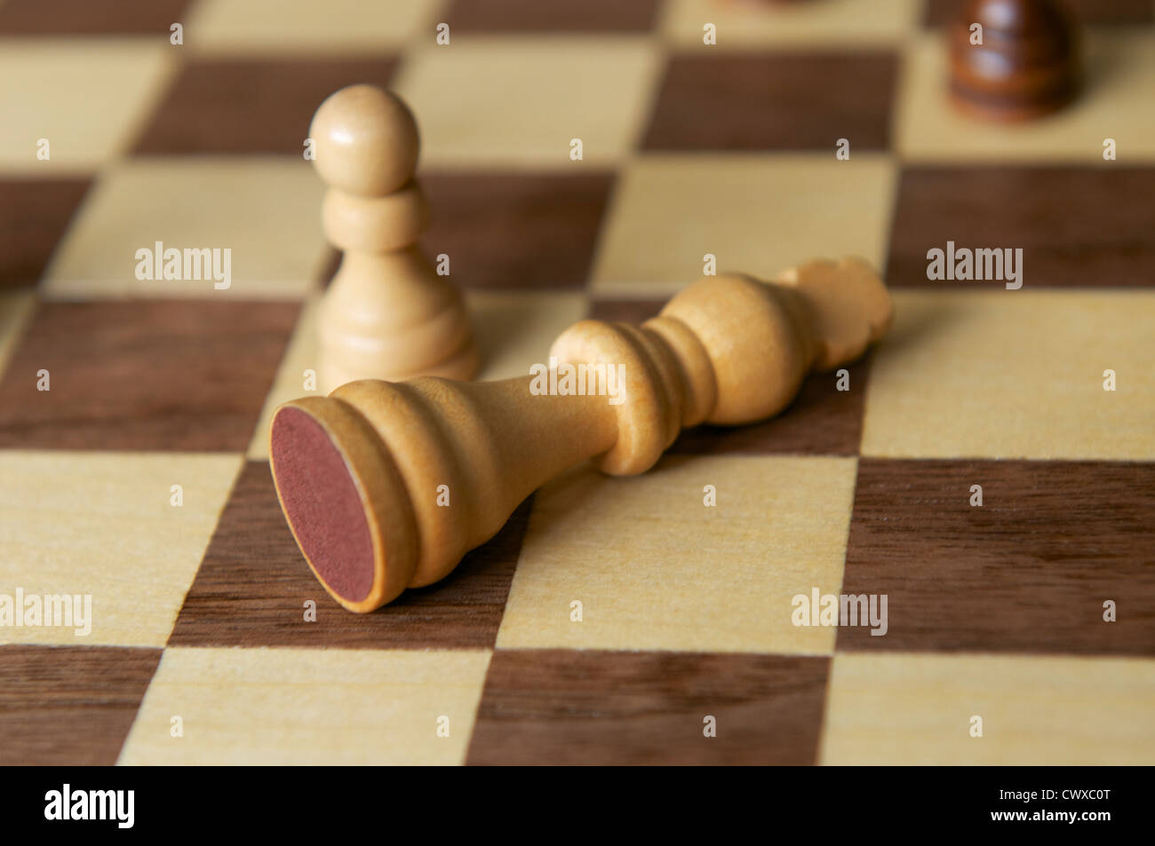 Classic International Chess board Stock Photo - Alamy
