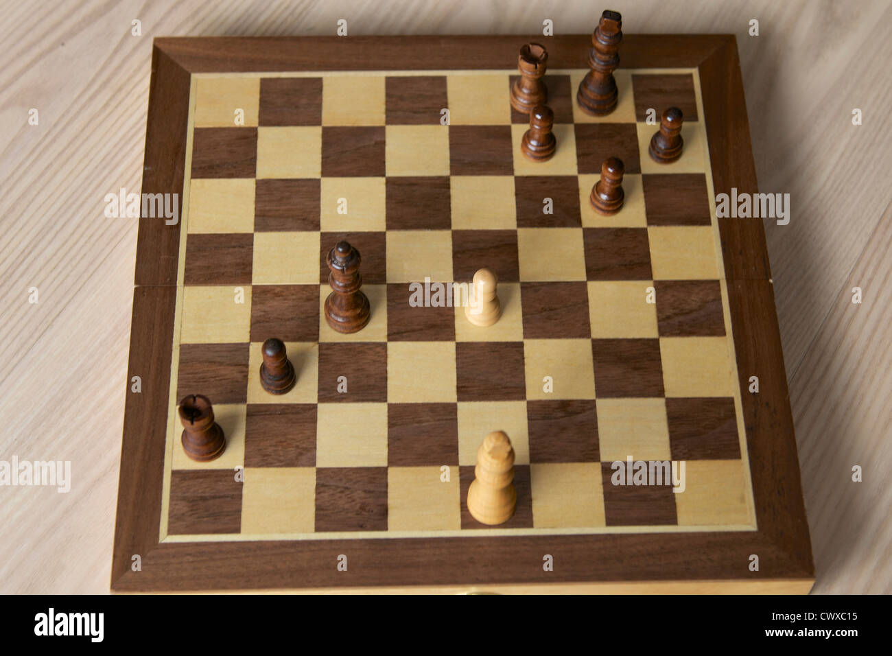 Classic International Chess board Stock Photo - Alamy