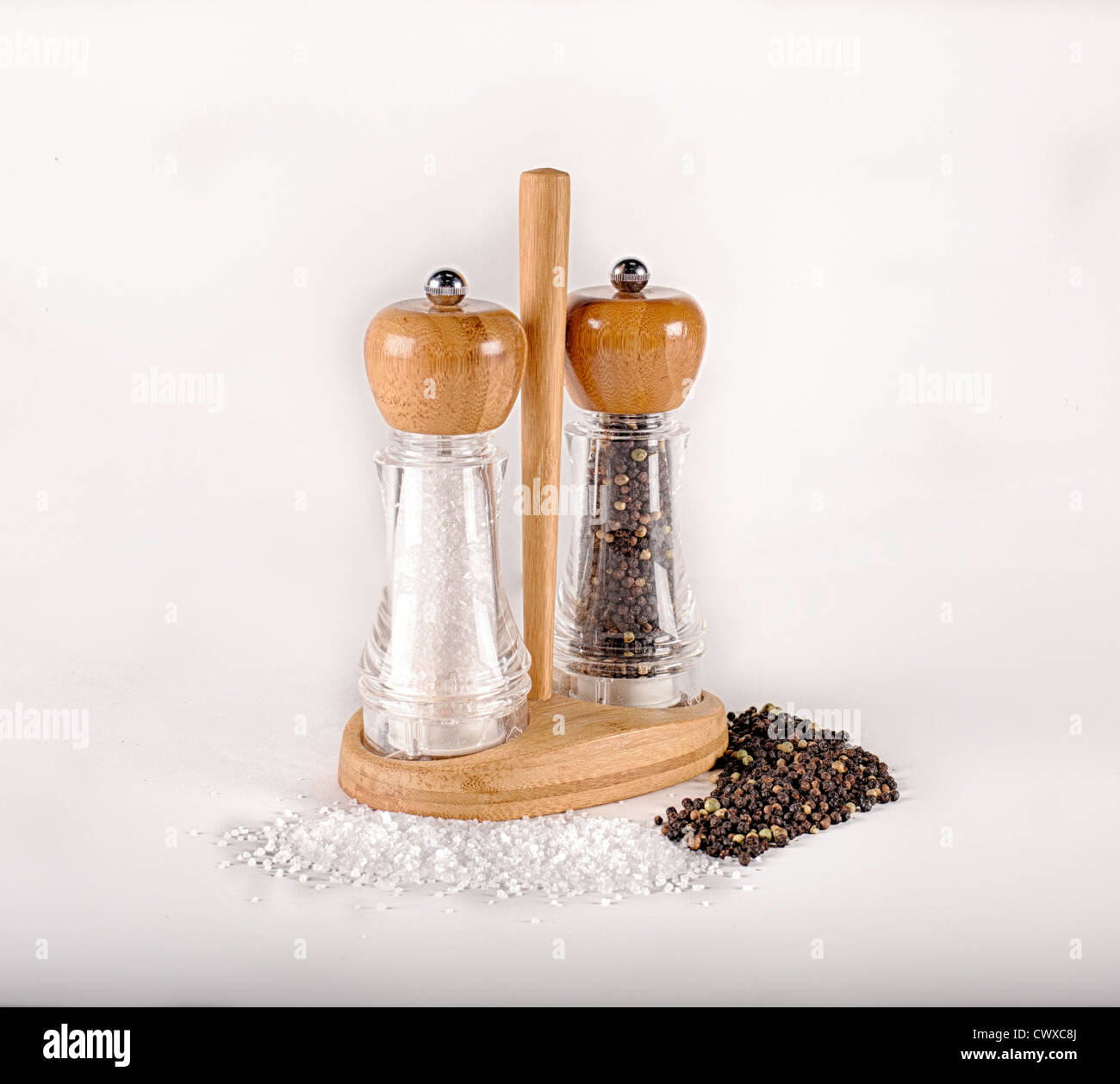 Salt and pepper make for great food Stock Photo - Alamy