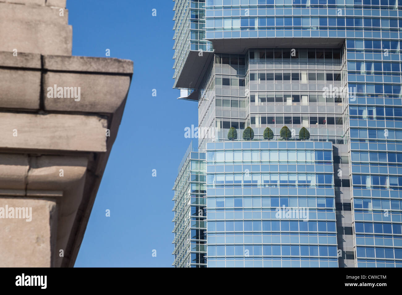 Old meets new architecture hi-res stock photography and images - Alamy