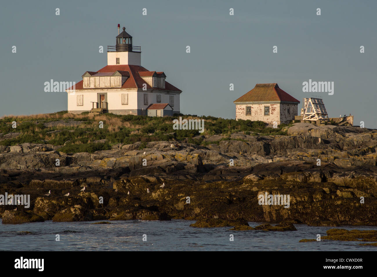 Egg rock lighthouse hi-res stock photography and images - Alamy