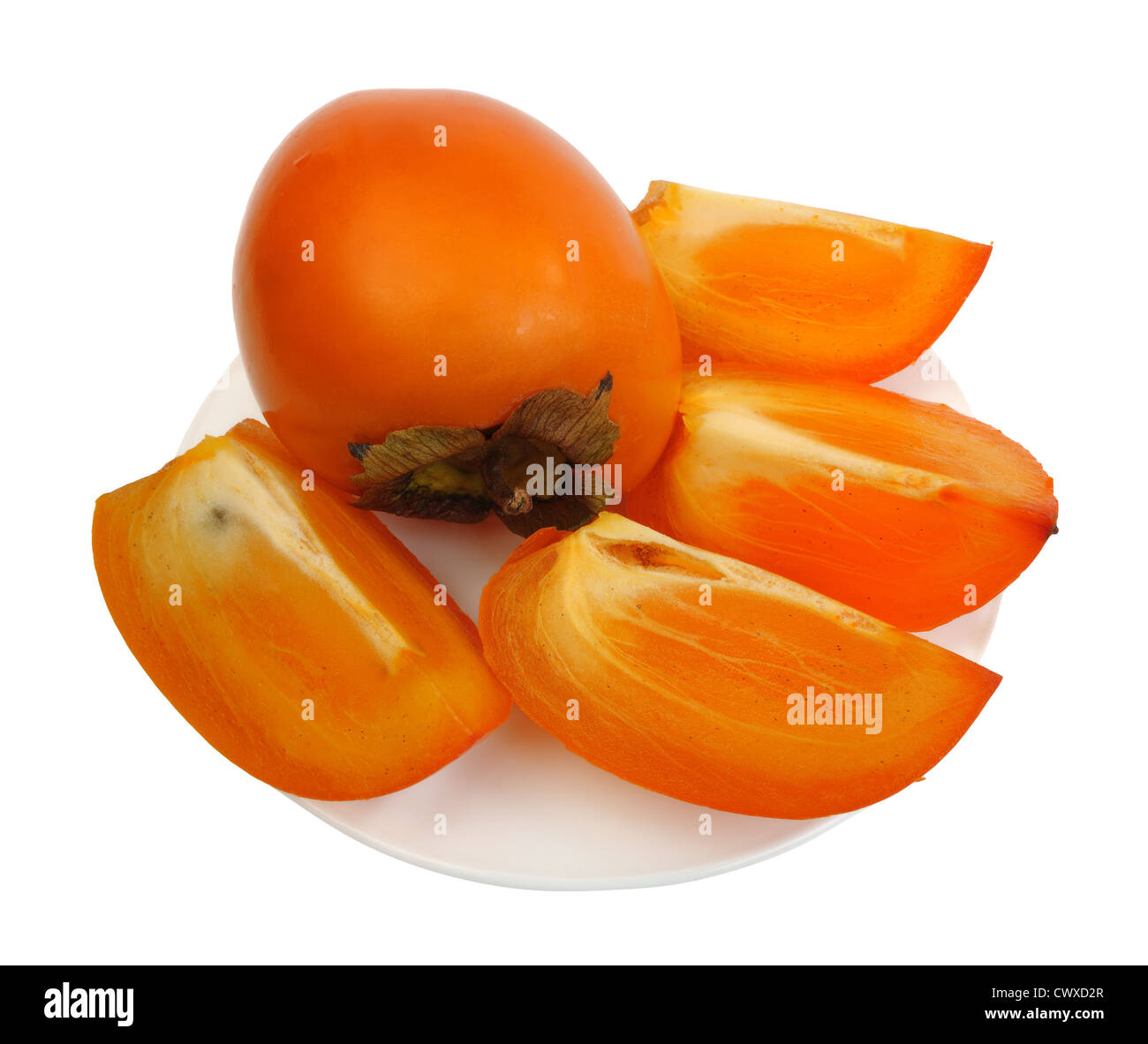 Red persimmon fruit hi-res stock photography and images - Alamy