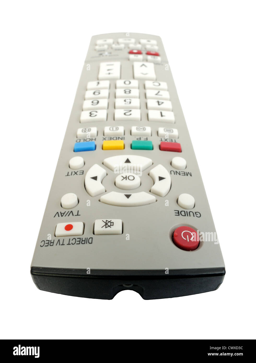 Remote control on a white background, isolated Stock Photo - Alamy