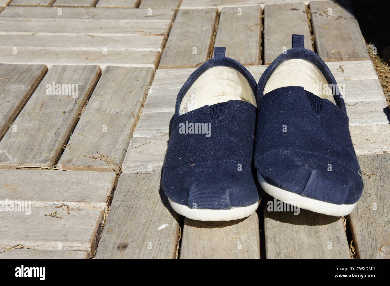 Worn with shoes hi-res stock photography and images - Alamy