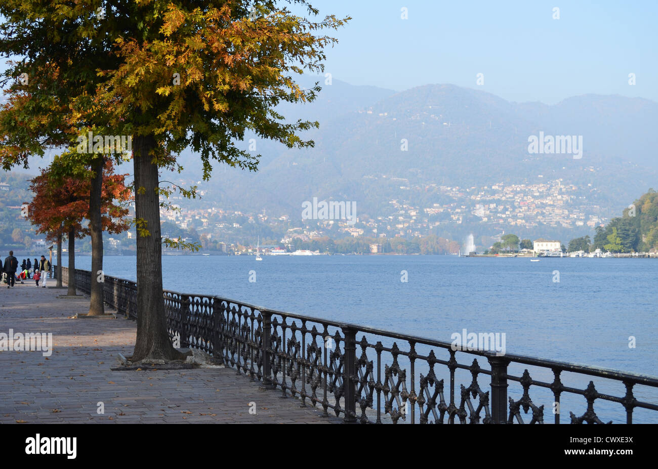 Lake como italy autumn hi-res stock photography and images - Alamy