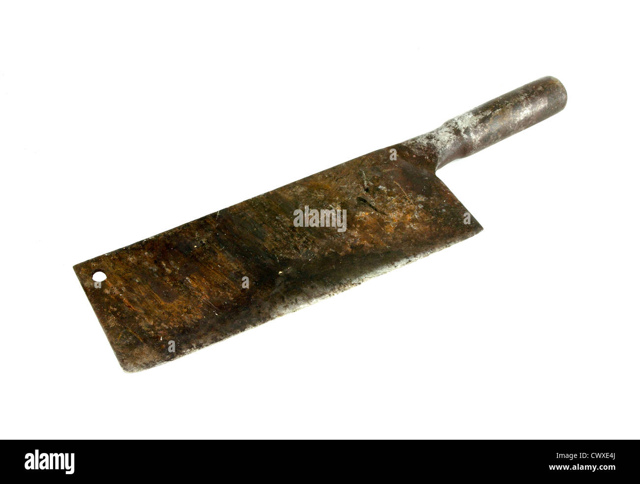 Old rusty meat cleaver hi-res stock photography and images - Alamy