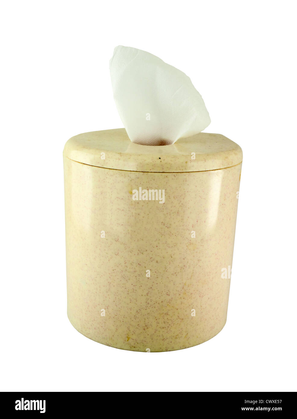 Tissue of Box on white background Stock Photo - Alamy