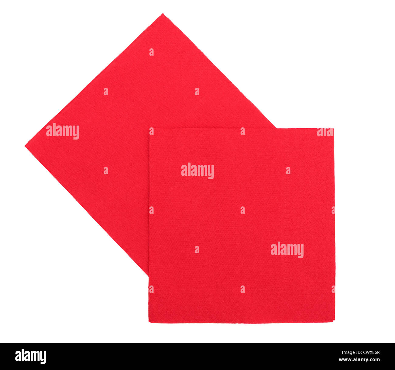 Red and white napkins hi-res stock photography and images - Alamy
