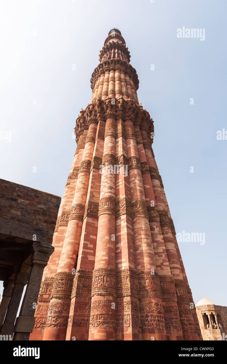 Qutb Minar Delhi, the tallest minaret in India, a UNESCO World Heritage ...