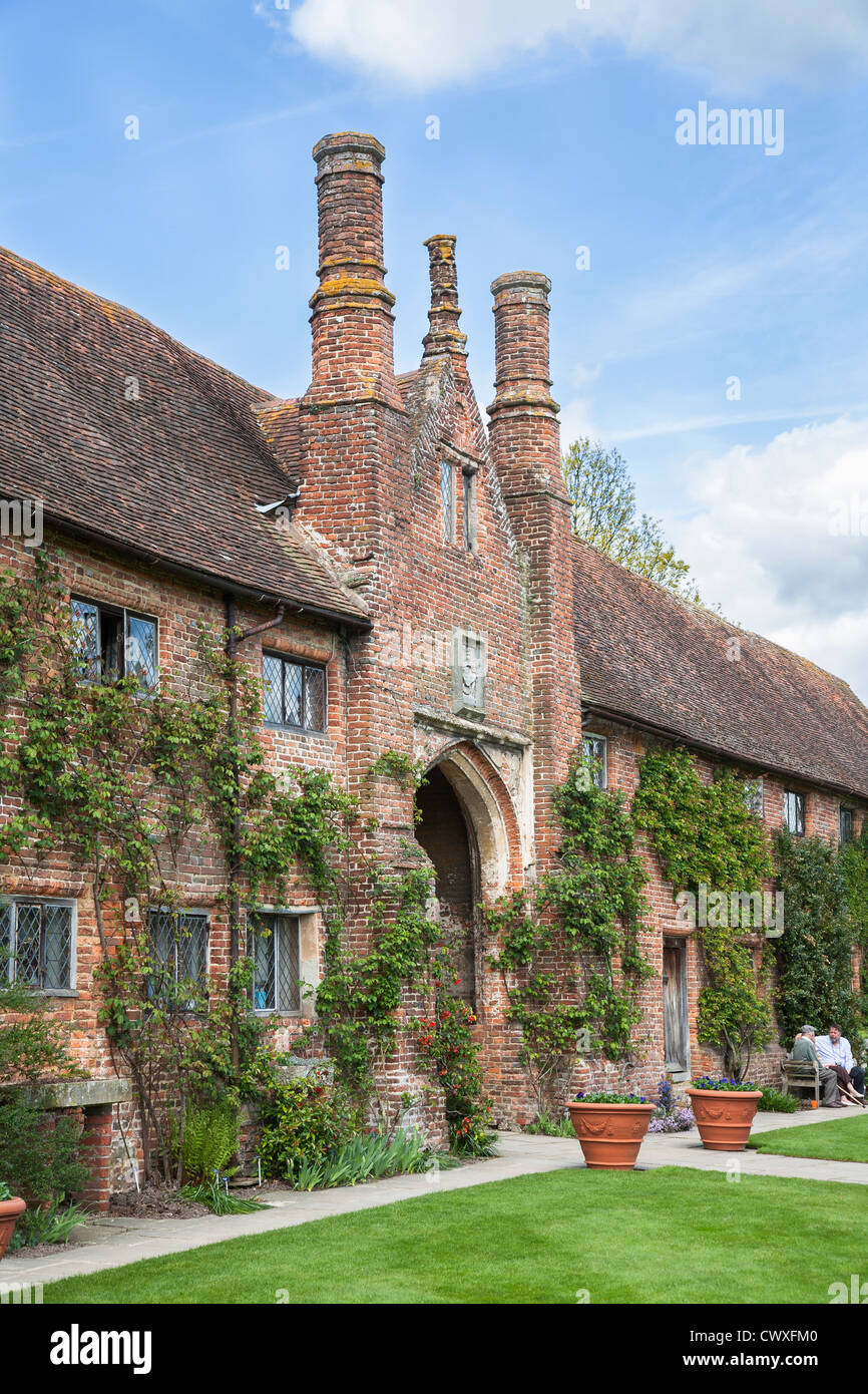 Sissinghurst Castle, Kent, south-east England, an Elizabethan mansion ...