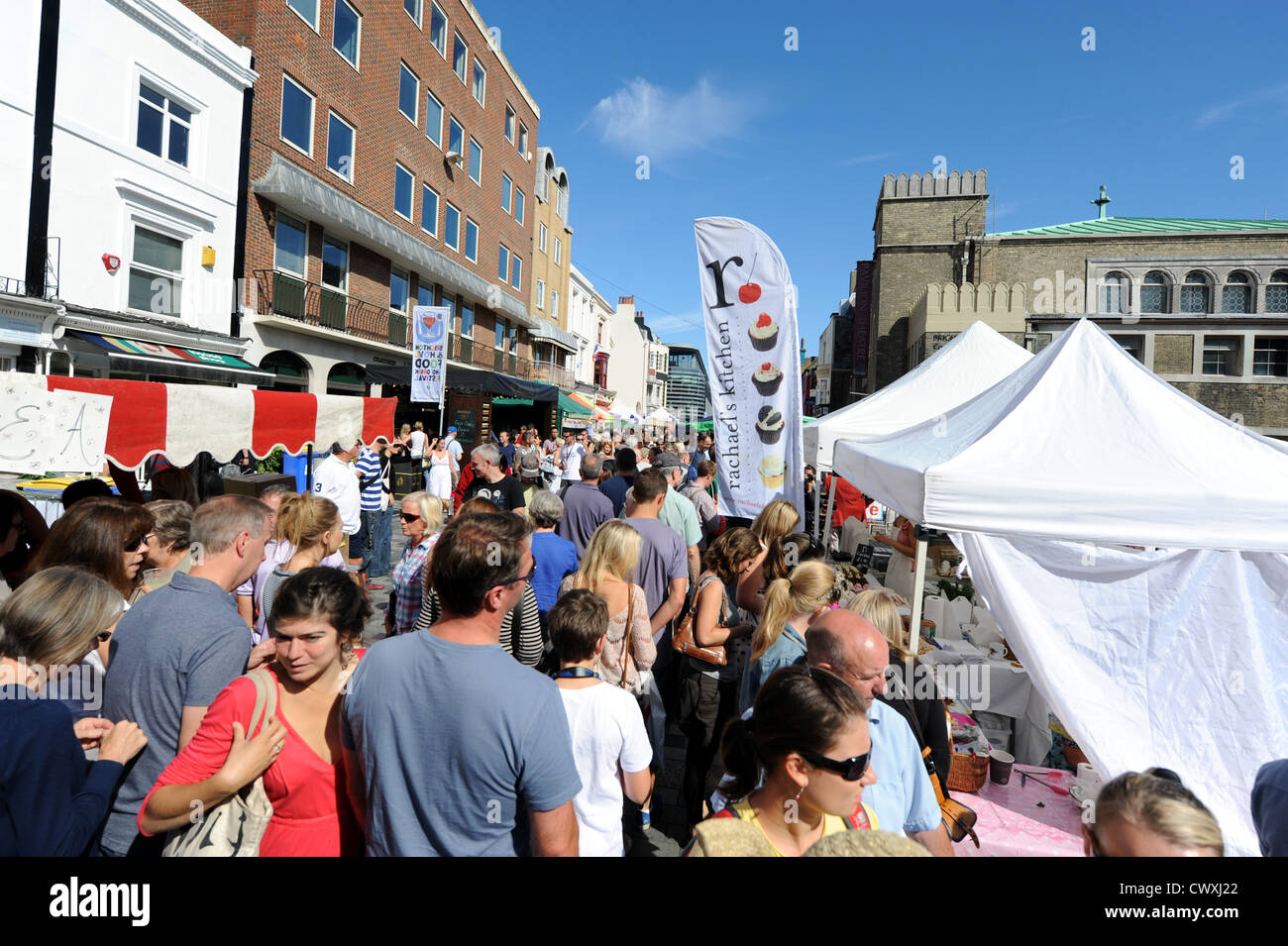 Market stalls in brighton hi-res stock photography and images - Alamy