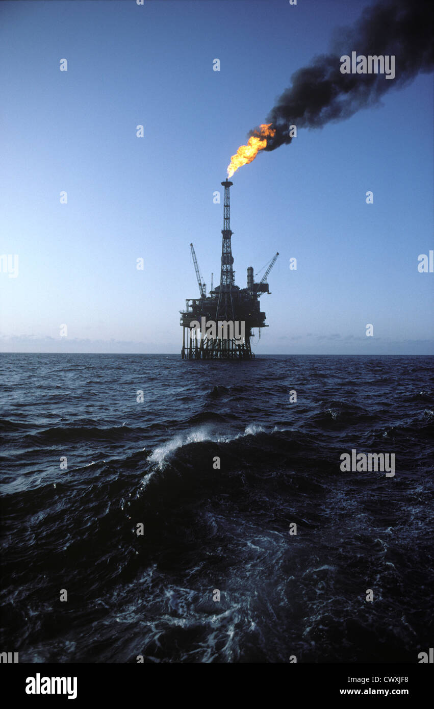 Fulmar A platform Stock Photo - Alamy