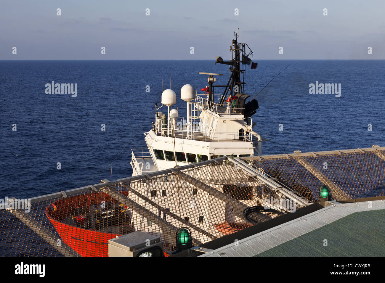 Oil rig supply boat hi-res stock photography and images - Alamy