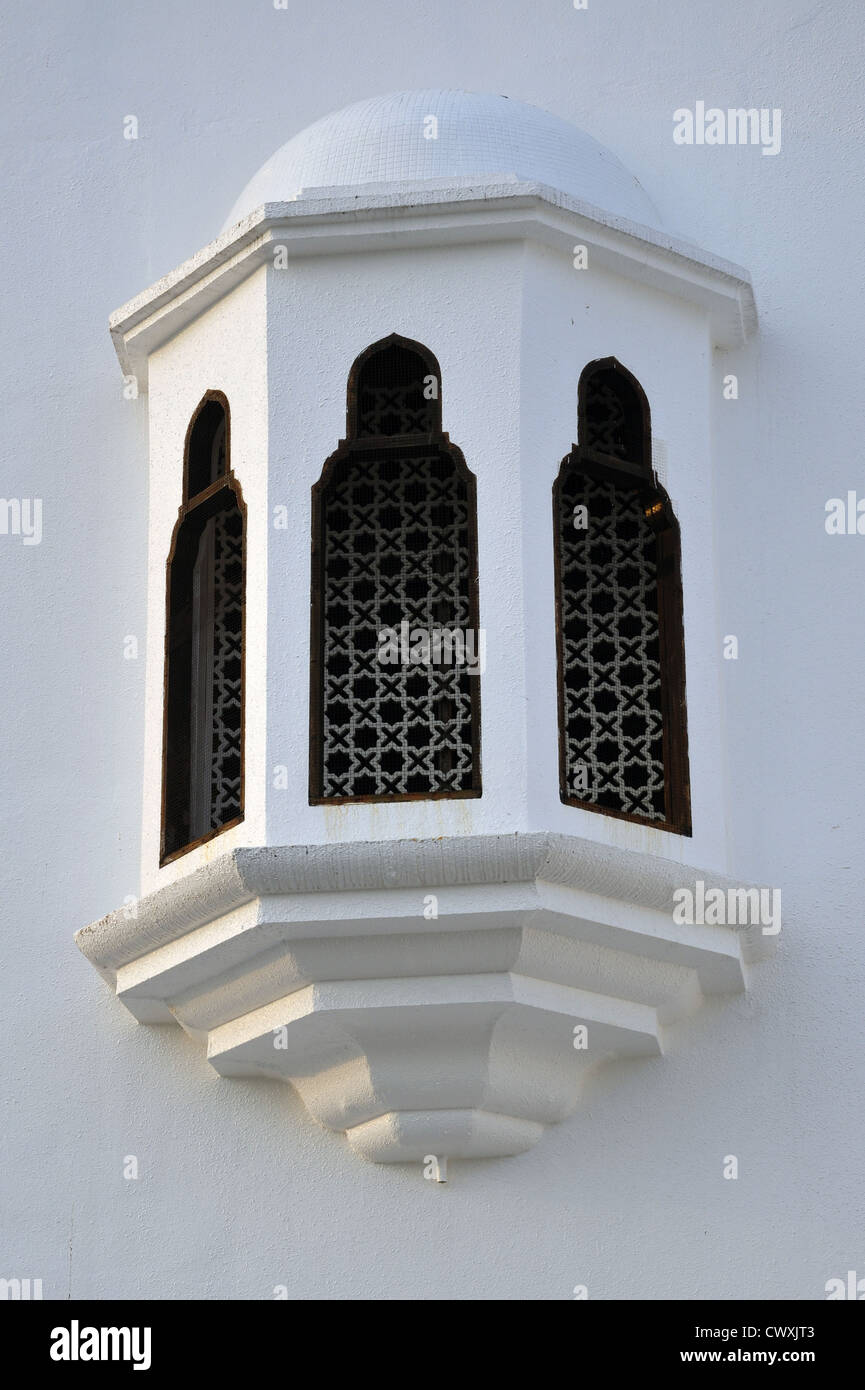 Sultan Mizan Msque's Window Stock Photo - Alamy
