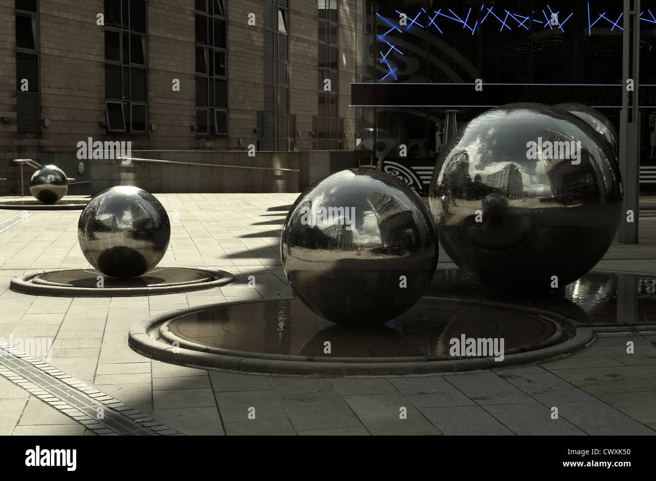 Sheffield water gardens hi-res stock photography and images - Alamy