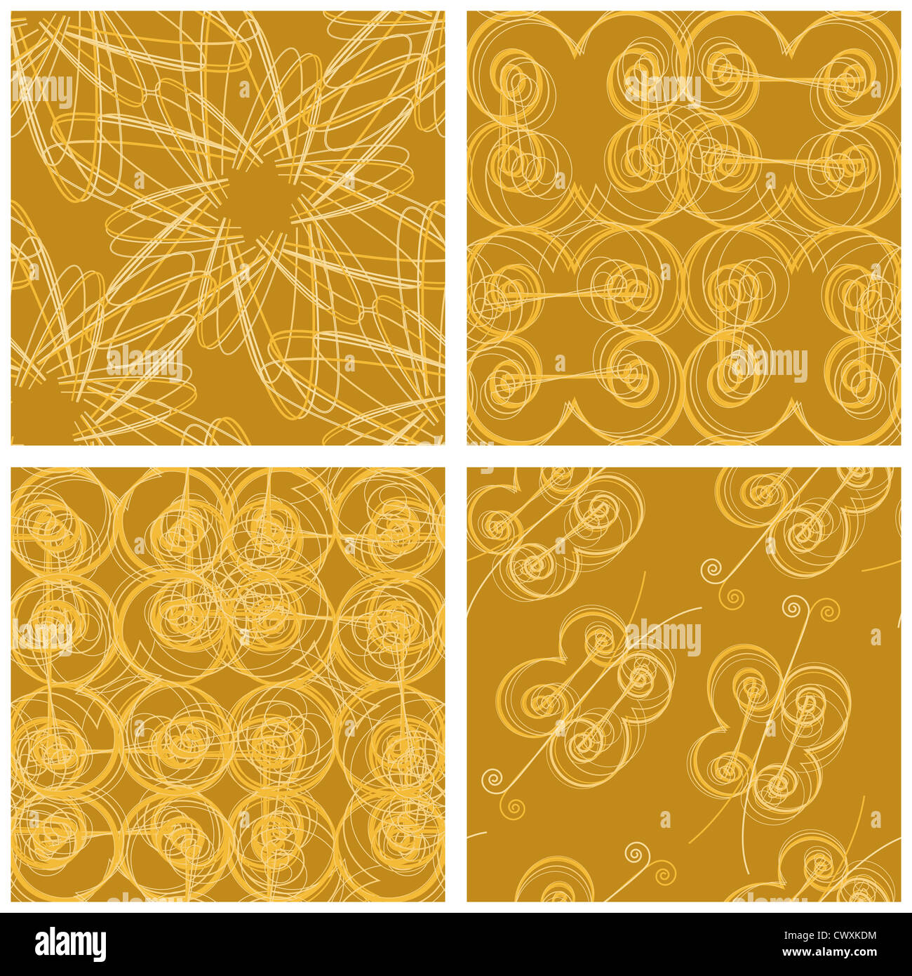 Abstract matching backgrounds set Stock Photo - Alamy