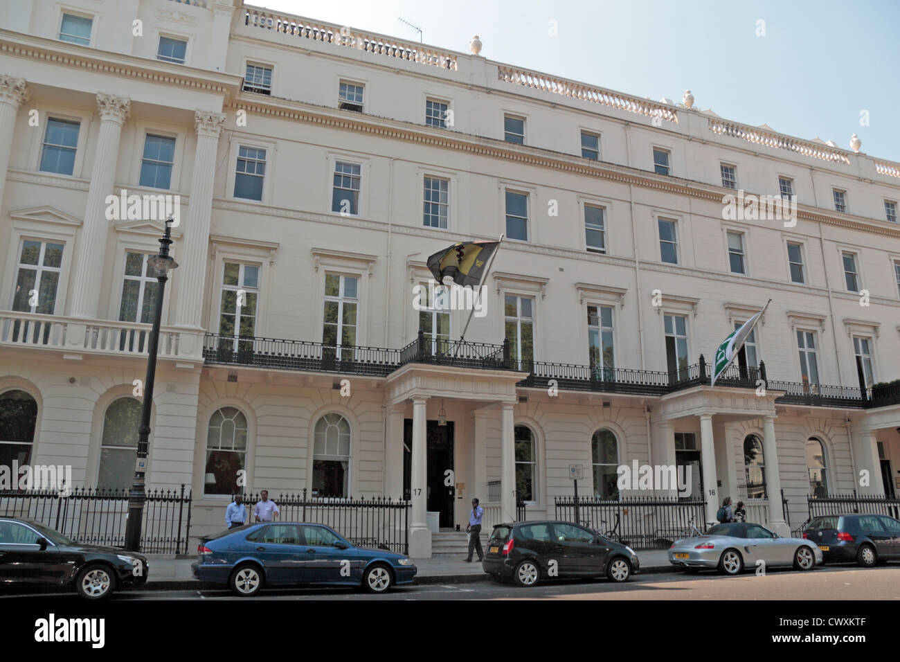 The Royal College of Psychiatrists on Belgrave Square, Belgravia ...