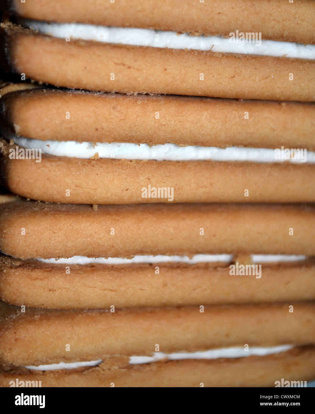 arnott's shortbread cream biscuits Stock Photo - Alamy