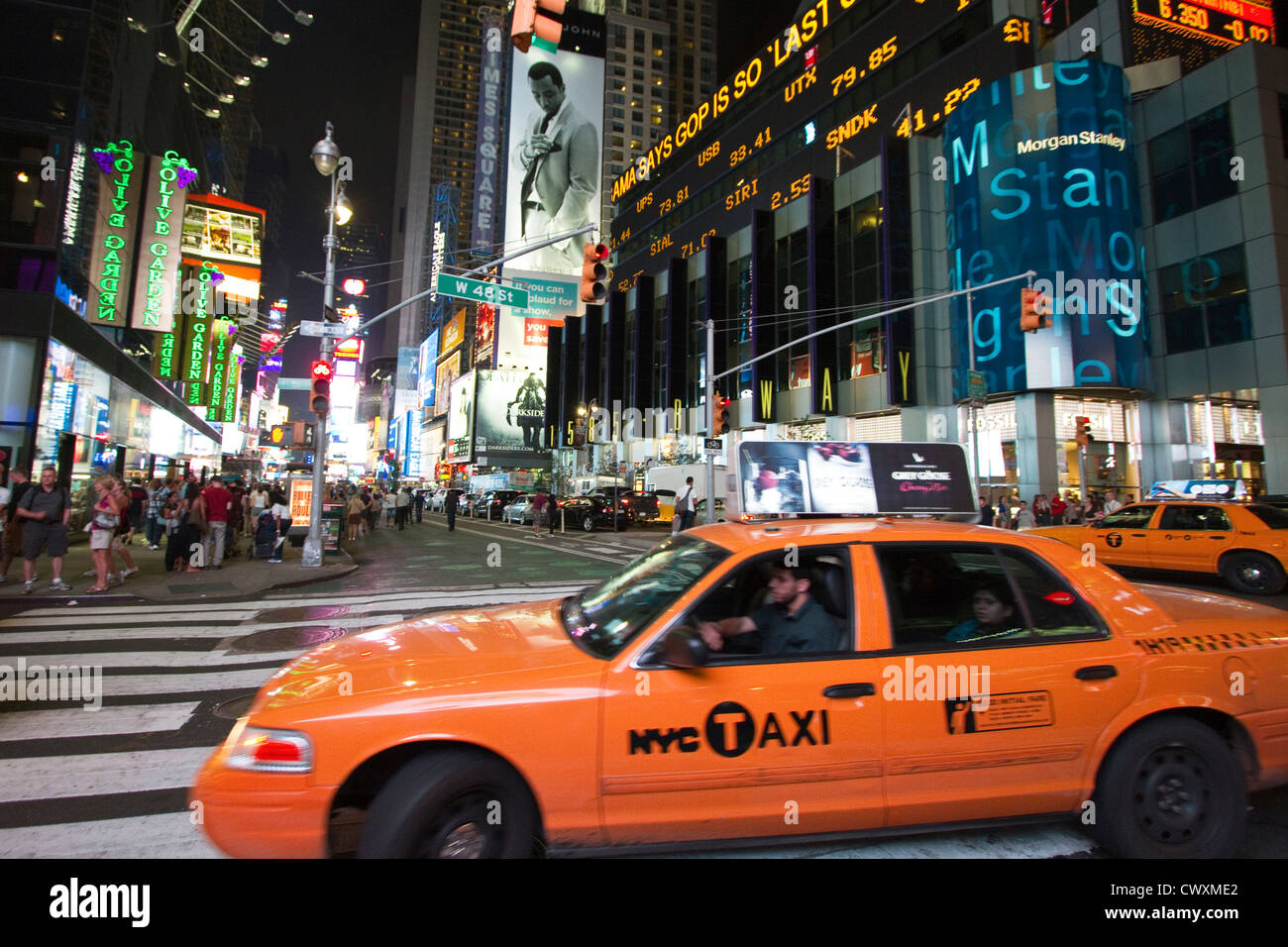 New york taxi fare hi-res stock photography and images - Alamy