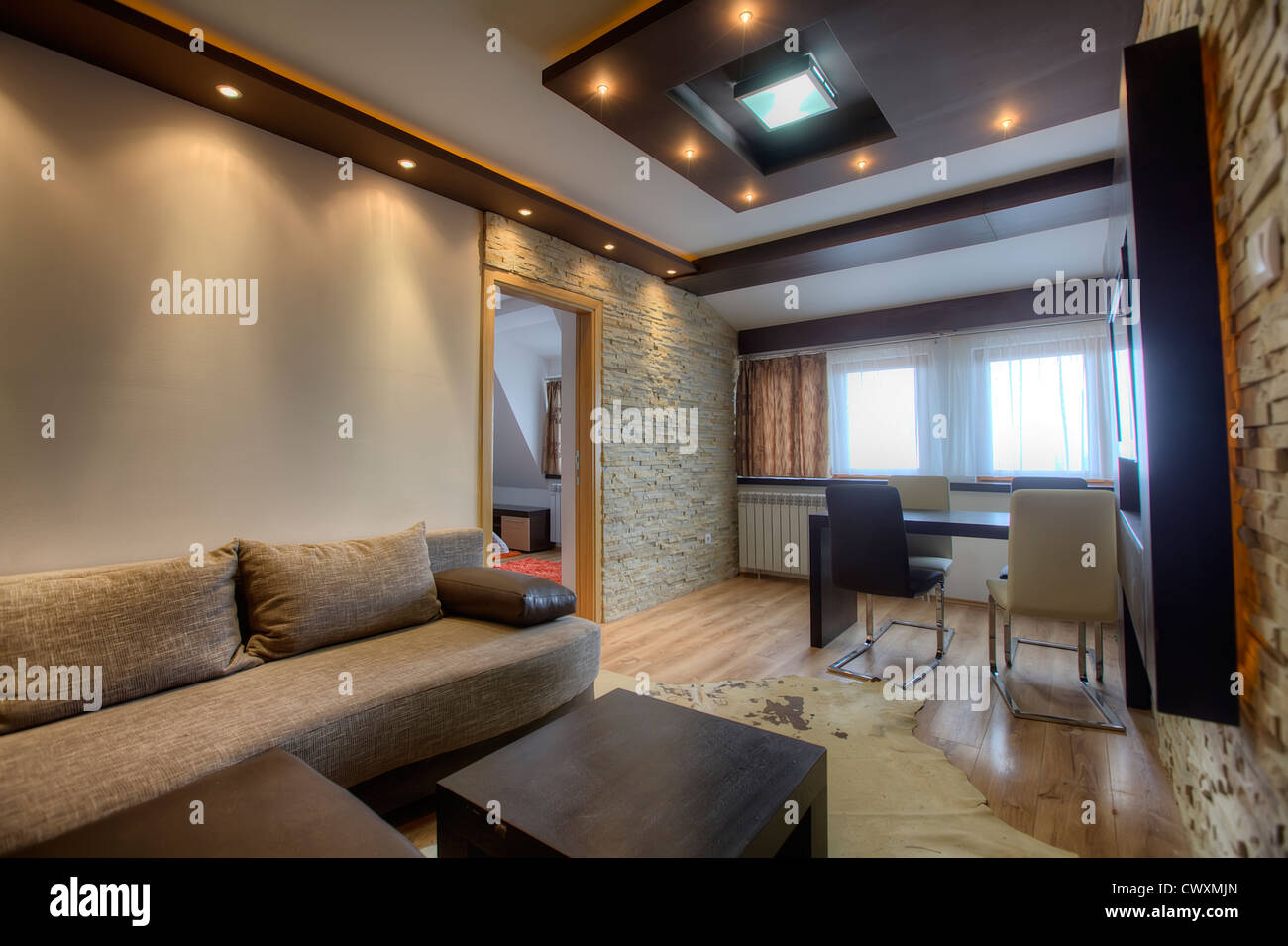 Interior of the modern room Stock Photo - Alamy