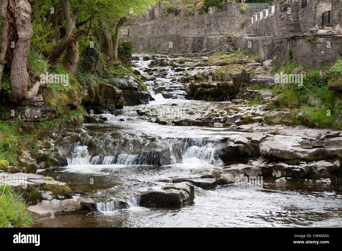 Gayle Beck River Hawes Stock Photo - Alamy