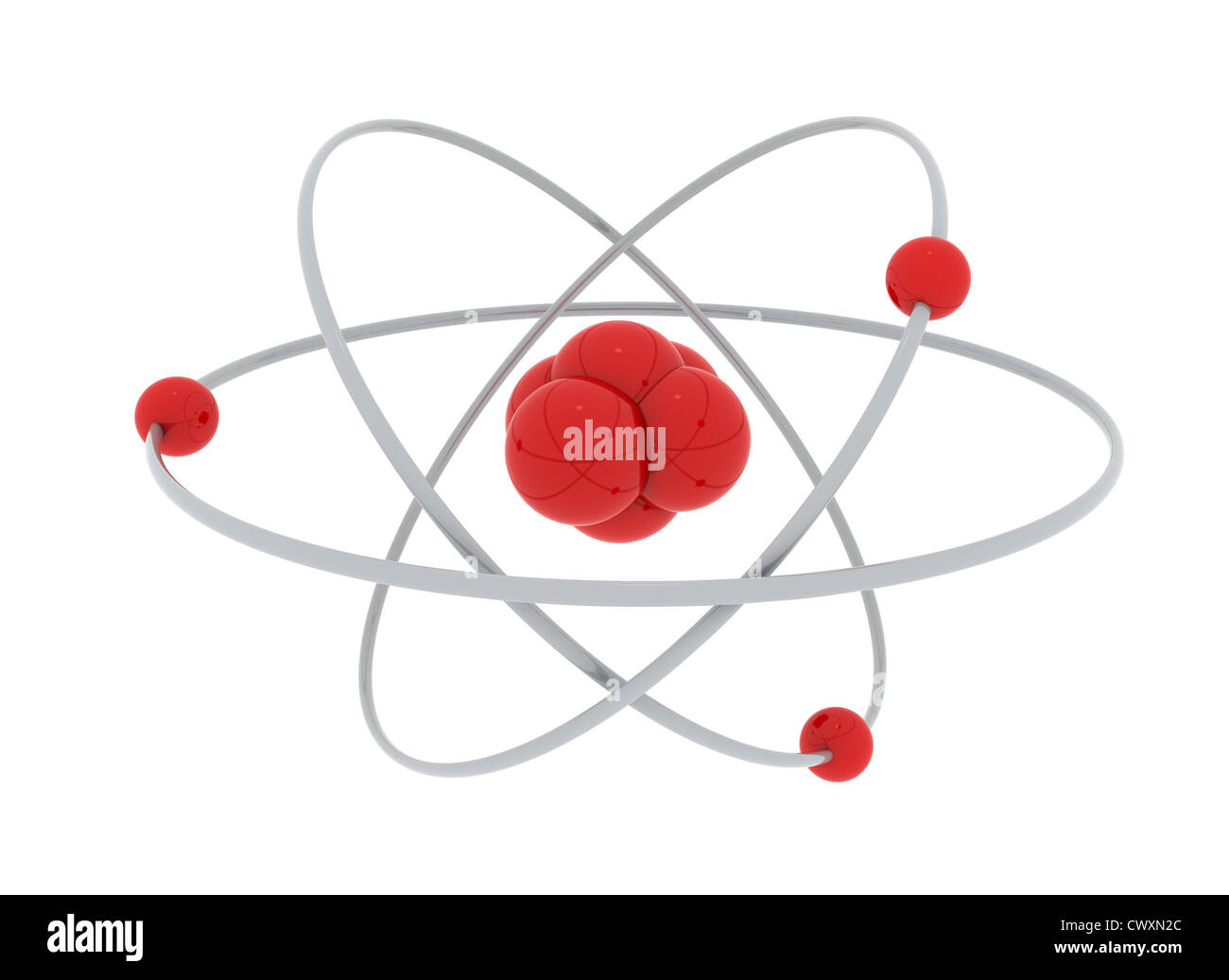 Orbital model atom hi-res stock photography and images - Alamy