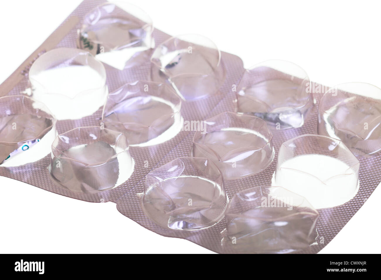 Empty blister pack hi-res stock photography and images - Alamy