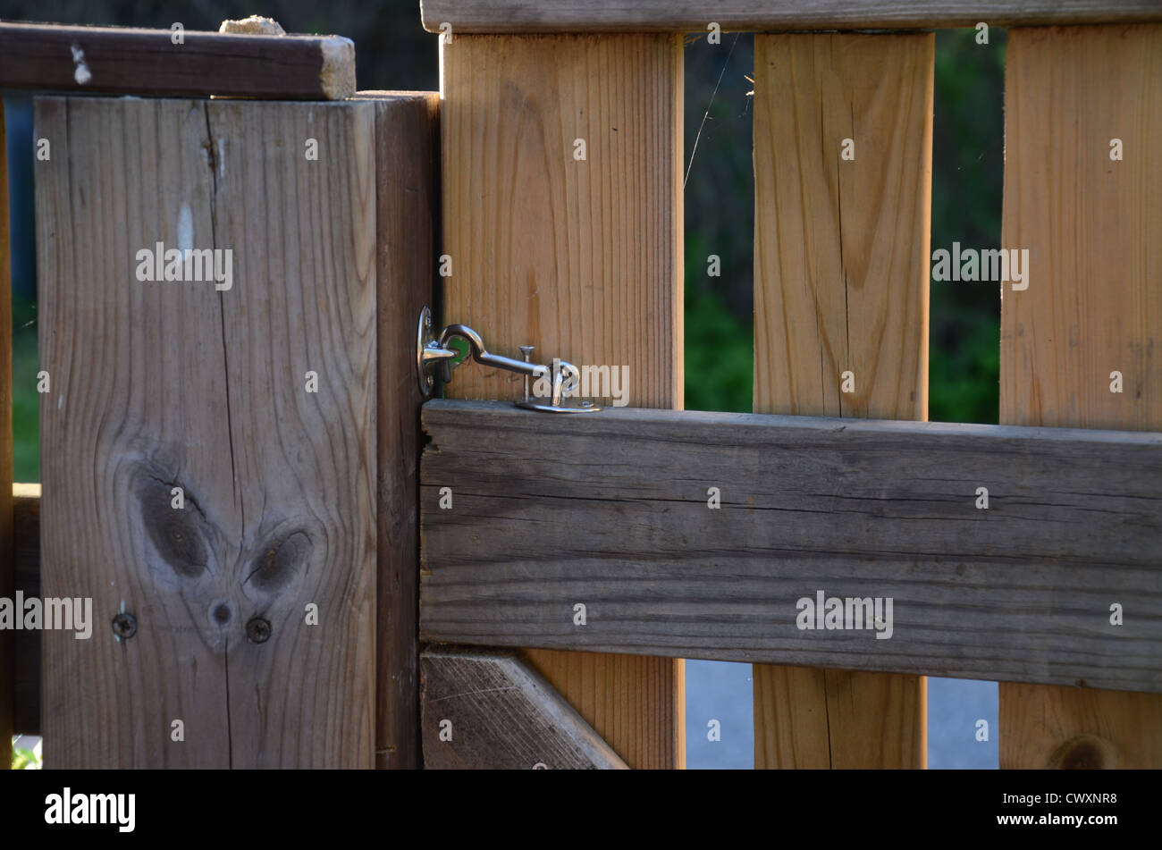 abstract detail of a gate Stock Photo - Alamy