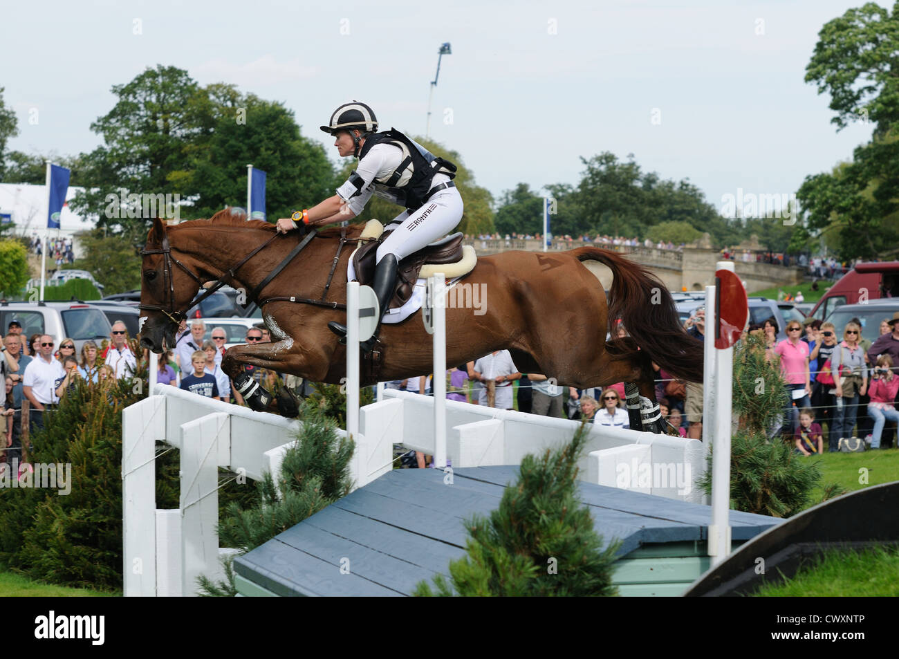 Sinead Halpin (USA) riding Manoir De Carneville during the Cross ...