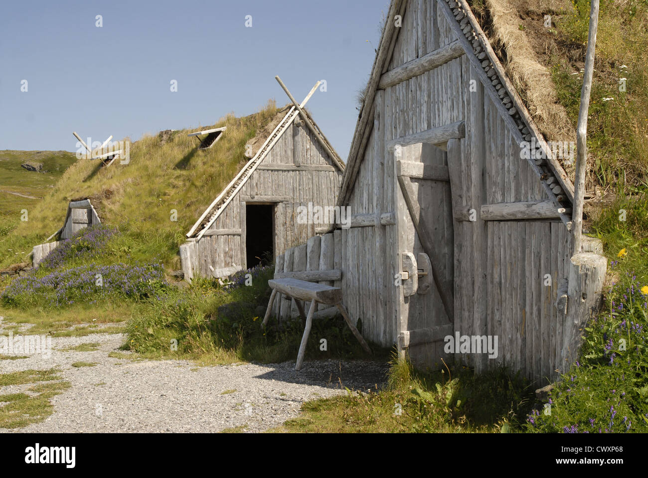 Norstead viking village hi-res stock photography and images - Alamy