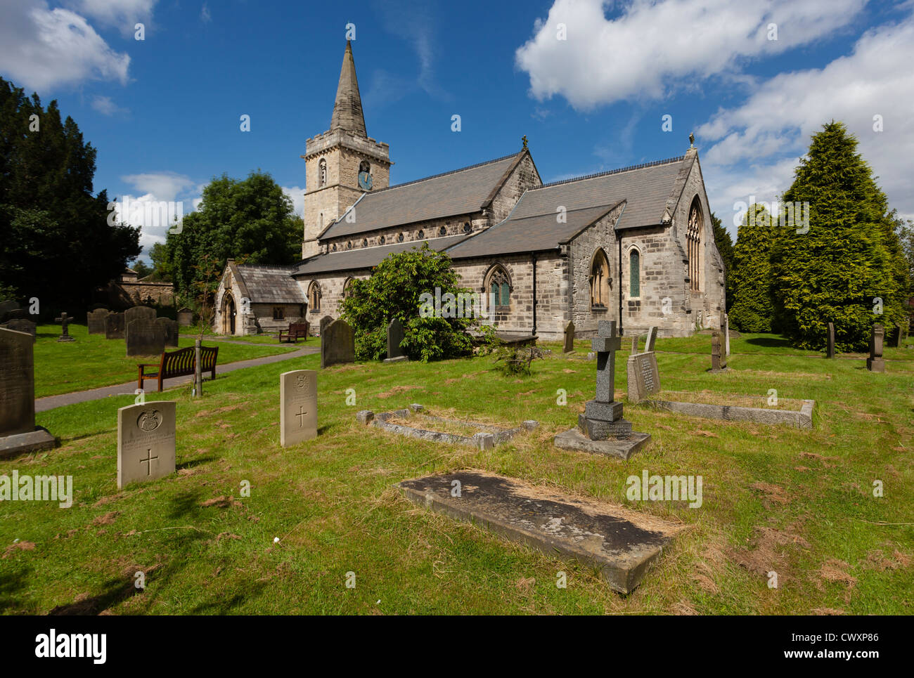 Aberford church hi-res stock photography and images - Alamy