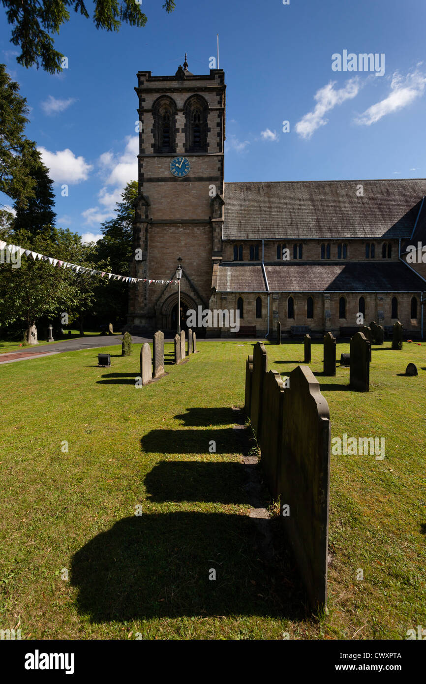 St Mary's Church, Boston Spa. The church was built between 1812-1814 ...