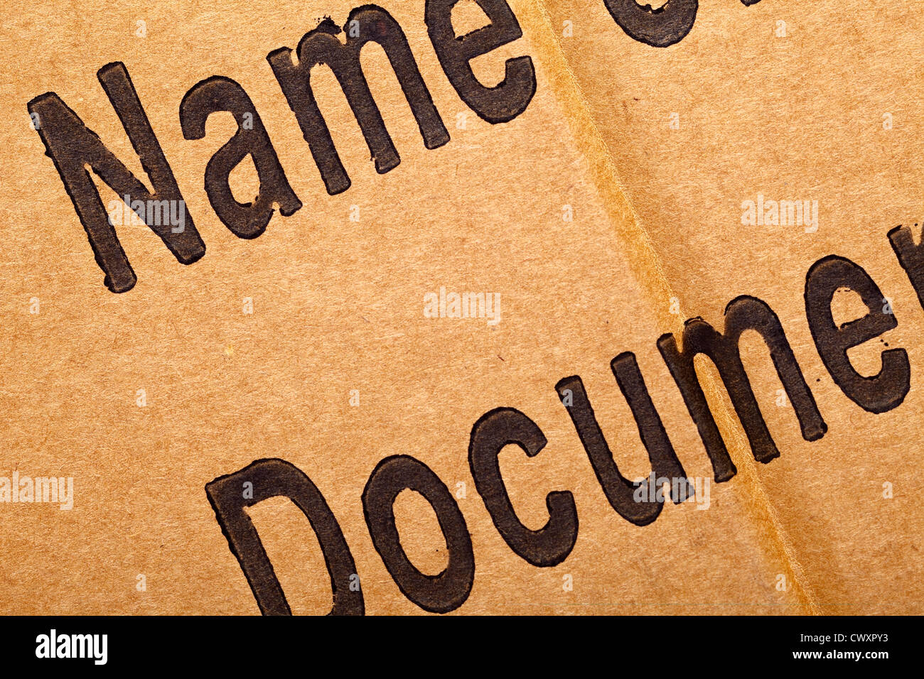 Cardboard backdrop hi-res stock photography and images - Alamy
