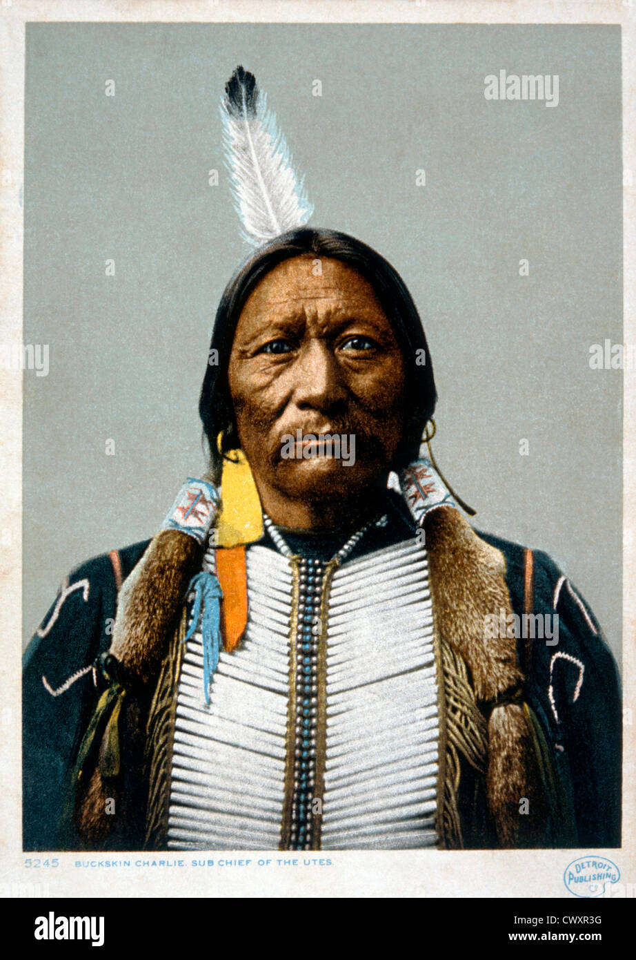 Ute indian chief hi-res stock photography and images - Alamy