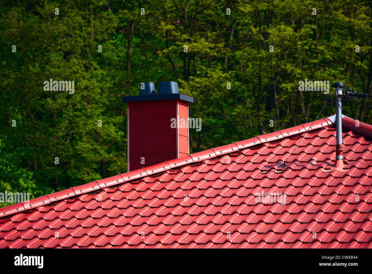 Chimney roof architecture hi-res stock photography and images - Alamy
