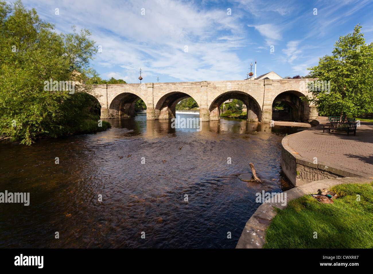 Wetherby Bridge, there has been a bridge over The River Wharfe at ...