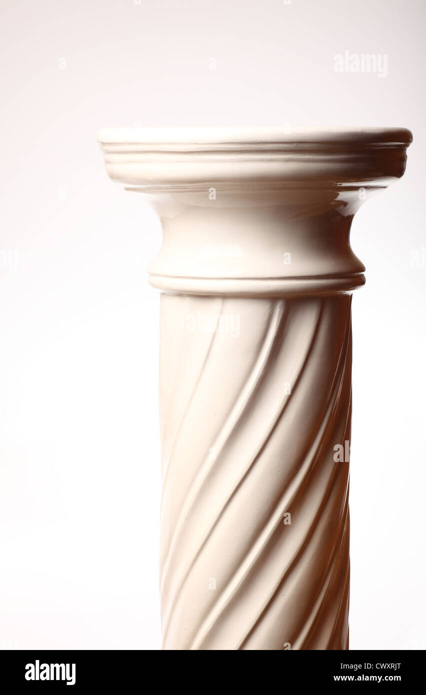 Single greek column Stock Photo - Alamy